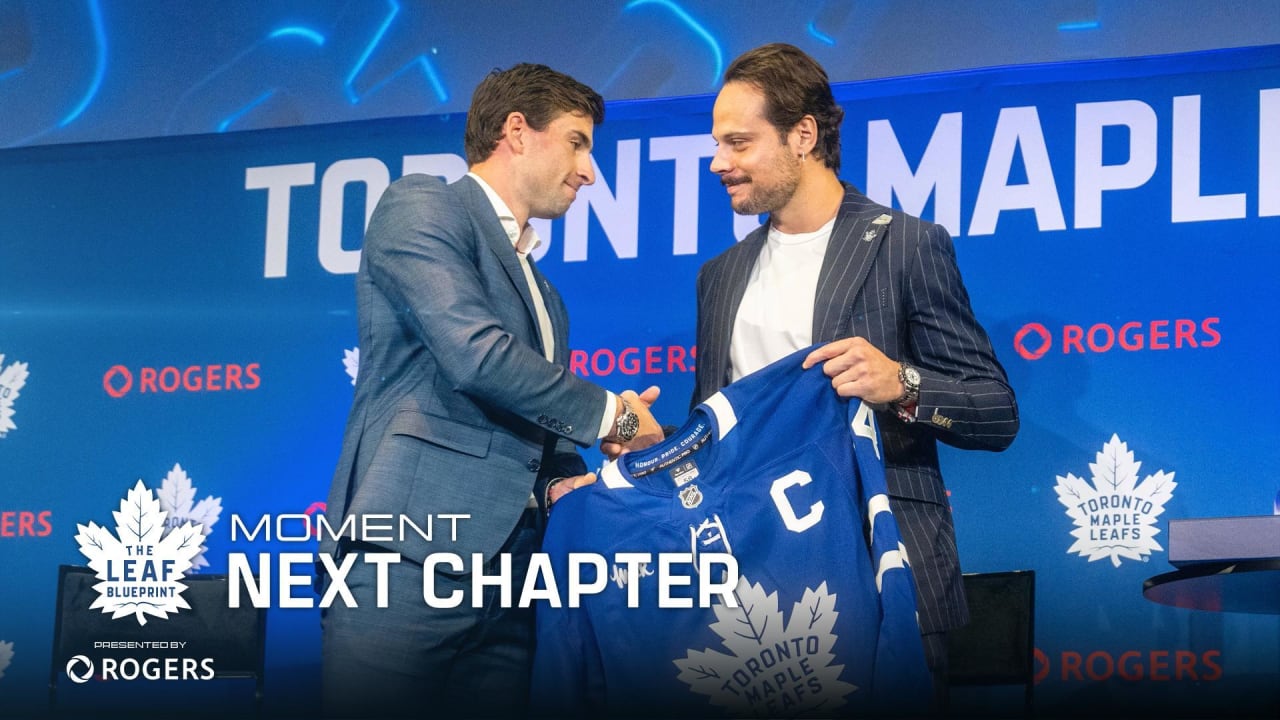 John Tavares Announces New Leafs Captain Auston Matthews | The Leaf ...