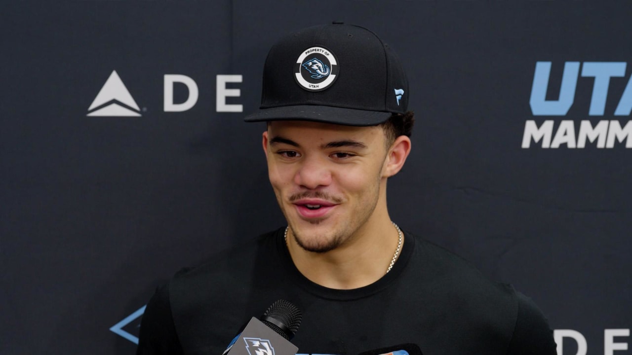 ROOKIE CAMP: Tij Iginla 9.10.25 | Utah Mammoth