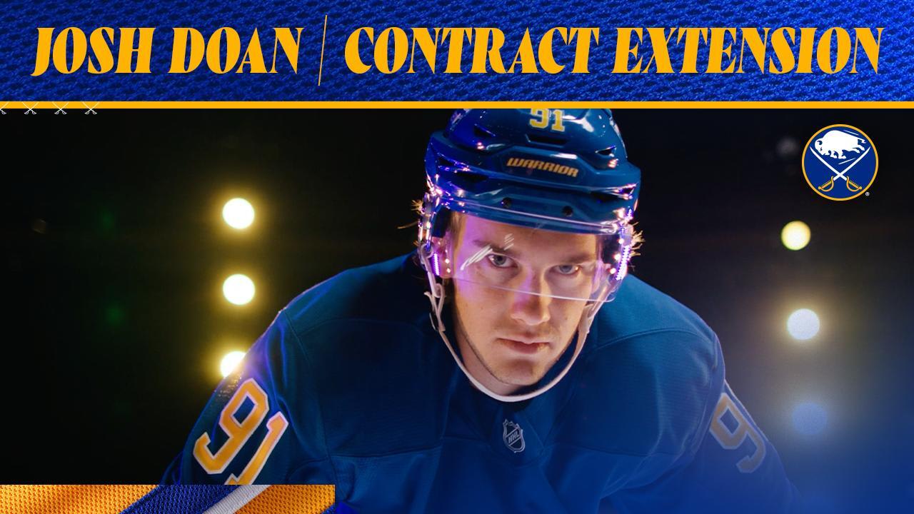 Josh Doan | Contract Extension | Buffalo Sabres