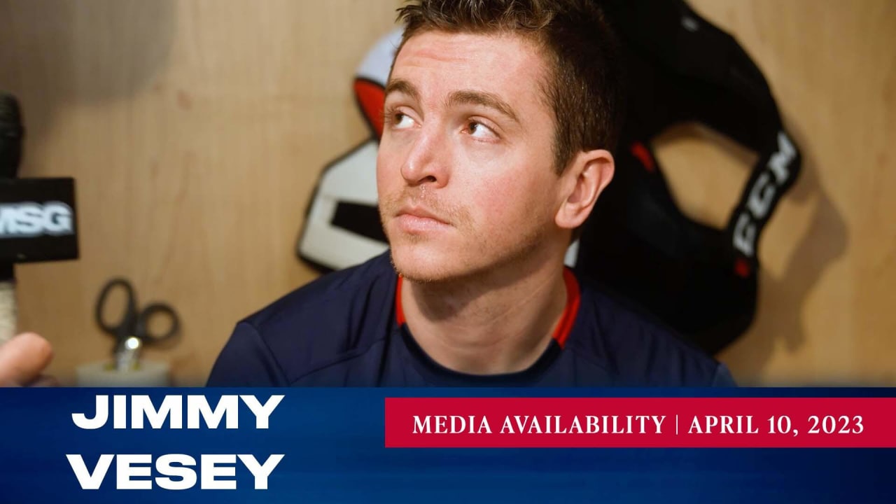04.10.23 Pregame: Vesey | New York Rangers