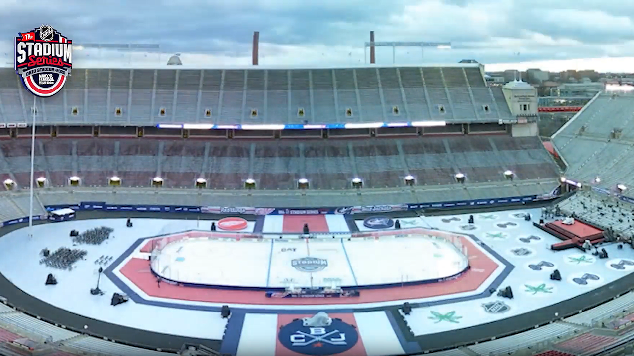 2025 Stadium Series Timelapse | NHL.com