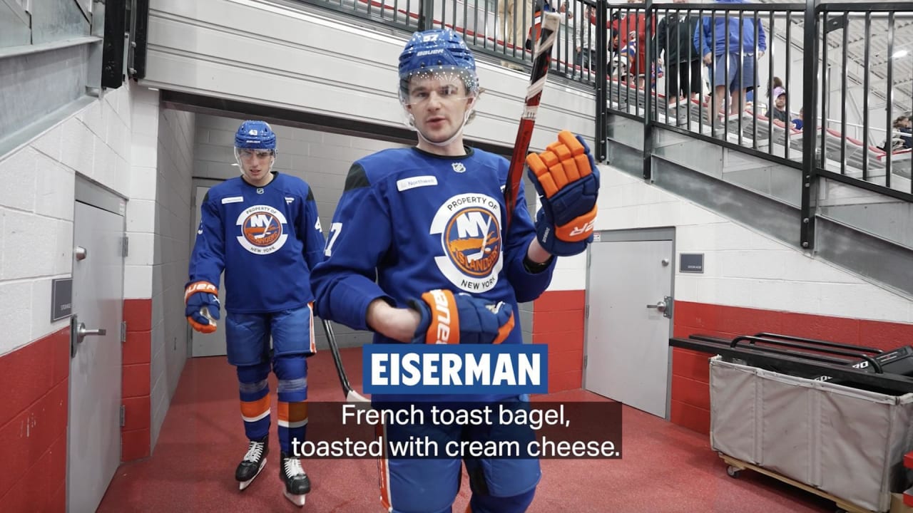 Isles Prospects' Go-To Bagel Order | New York Islanders