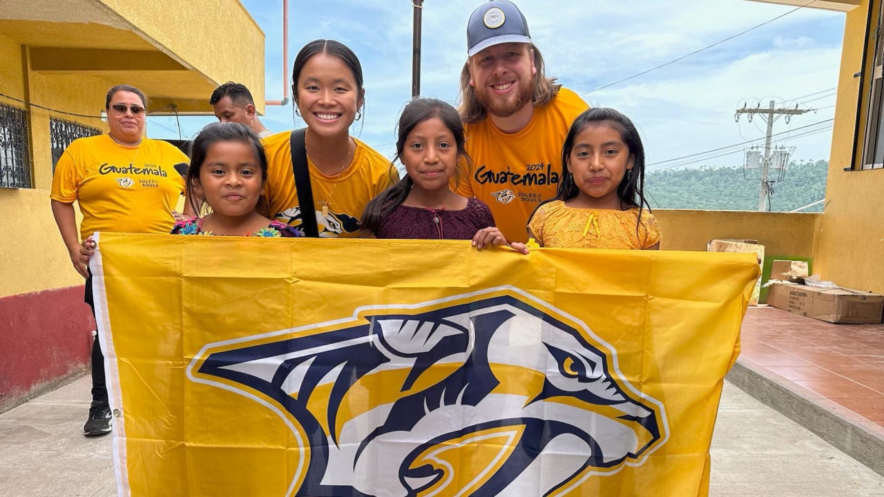 Preds Staff Volunteer in Guatemala With Soles4Souls | Nashville Predators
