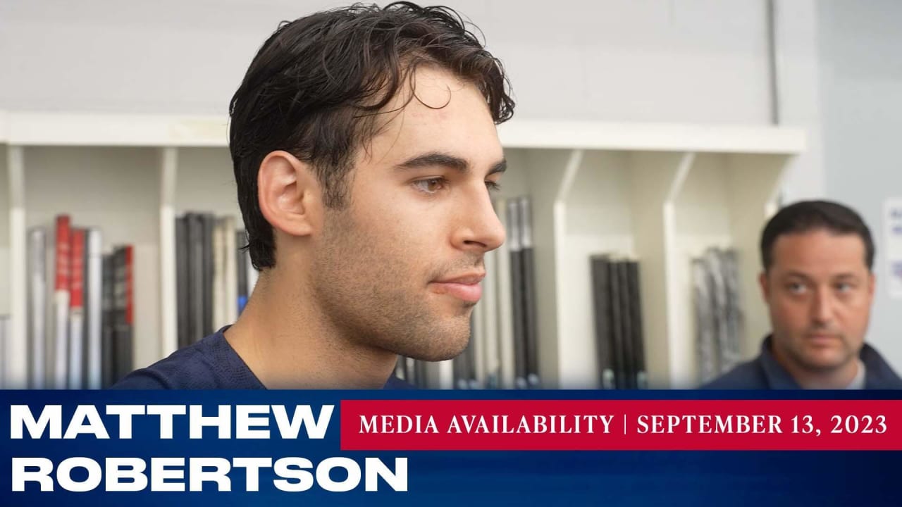 Rookie Camp: Robertson | New York Rangers