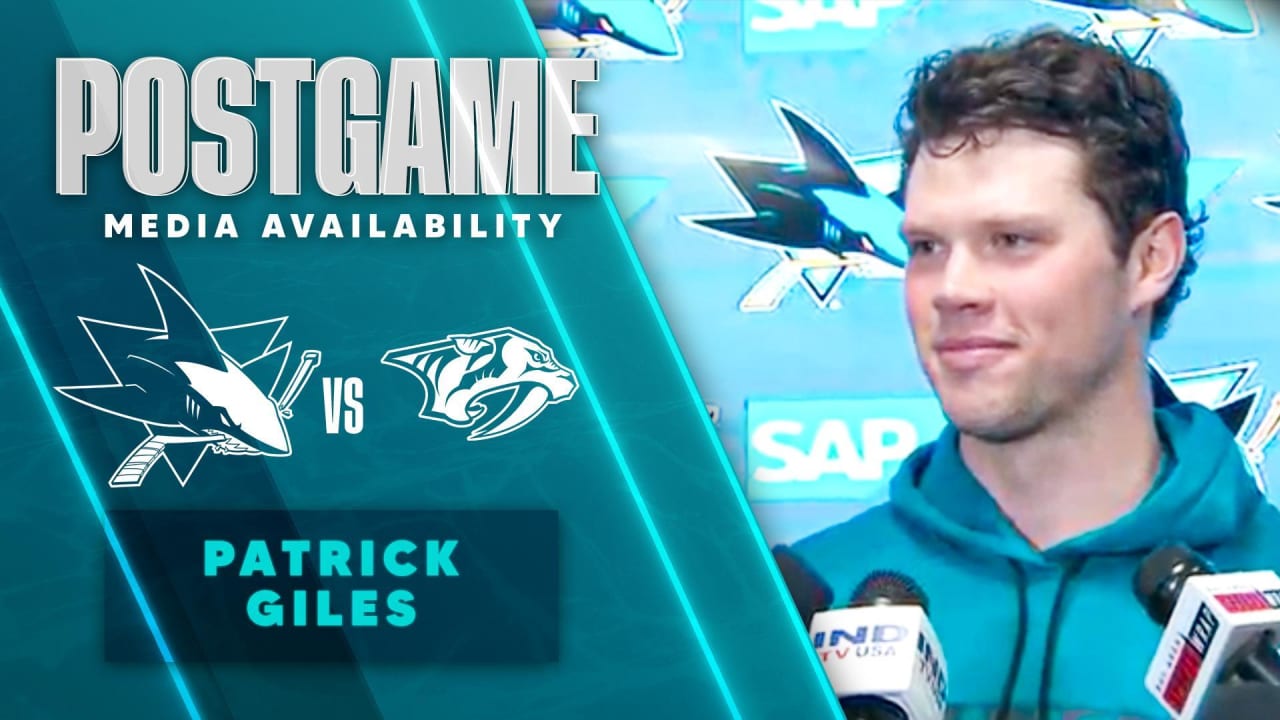Postgame vs NSH (3/11): Giles | San Jose Sharks