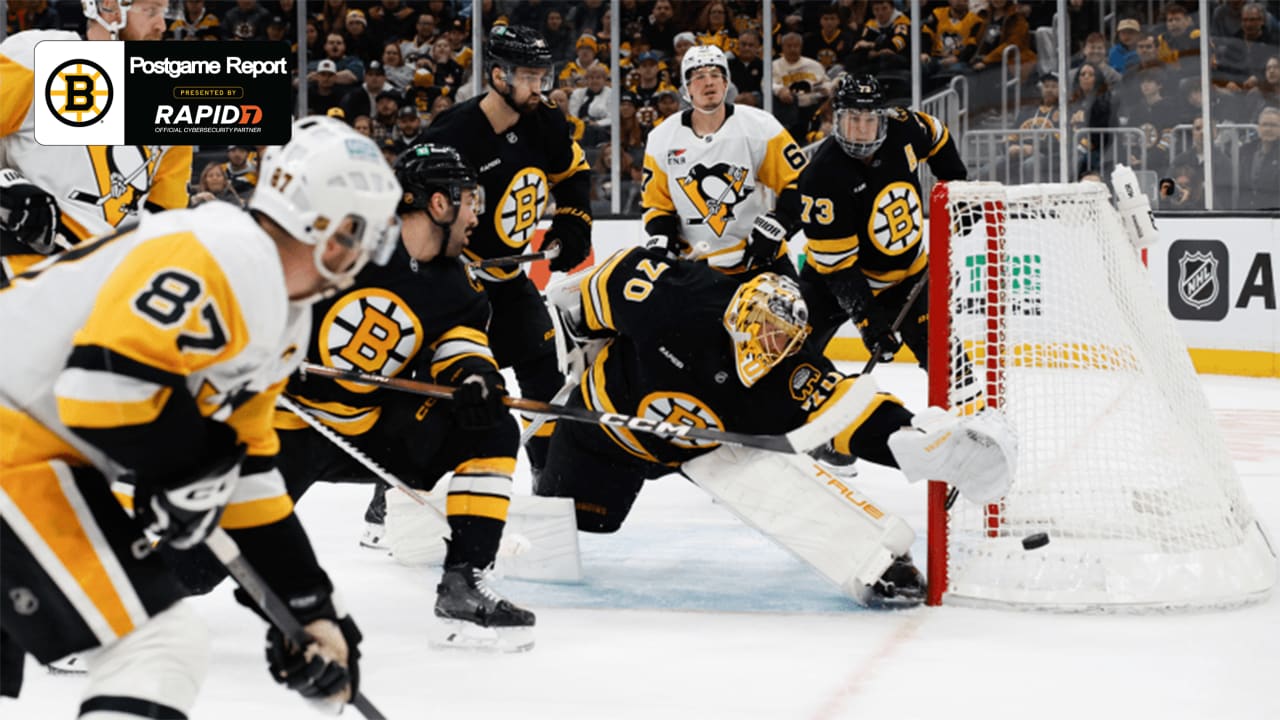 Korpisalo Makes 27 Saves, Bruins Shut Out Penguins for 3rd Straight Win ...