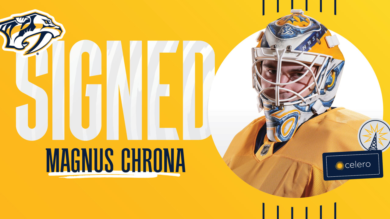 Predators Sign Magnus Chrona to One-Year, Two-Way Contract | Nashville ...