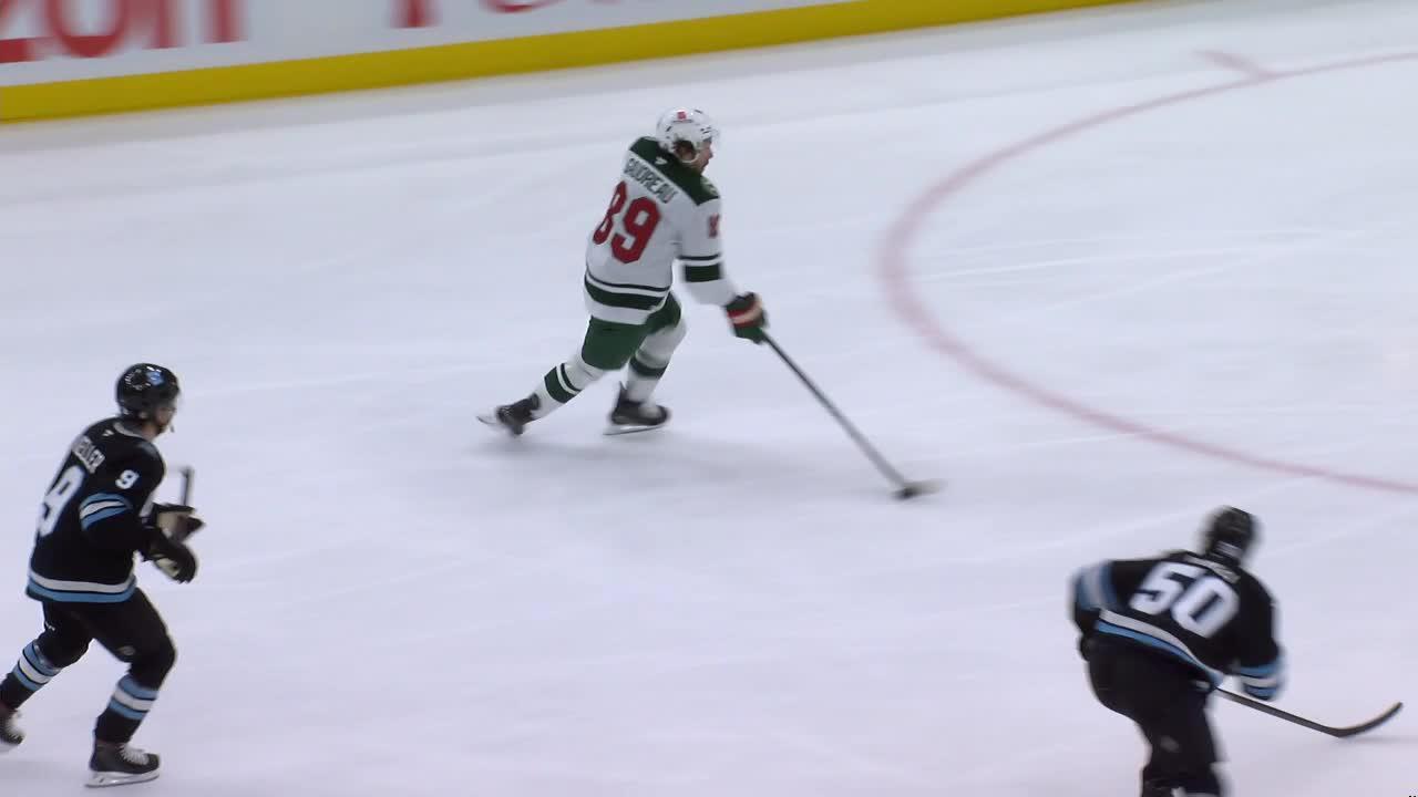 MIN@UTA: Gaudreau scores goal against Karel Vejmelka | Minnesota Wild