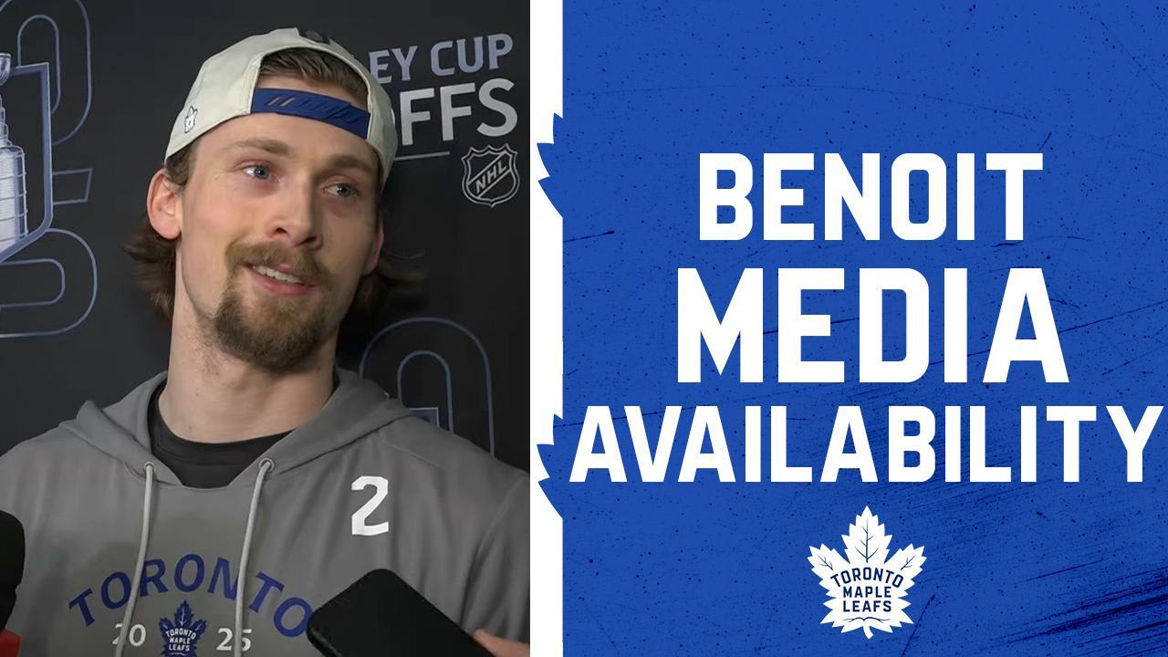 Simon Benoit | Pre Game | Toronto Maple Leafs