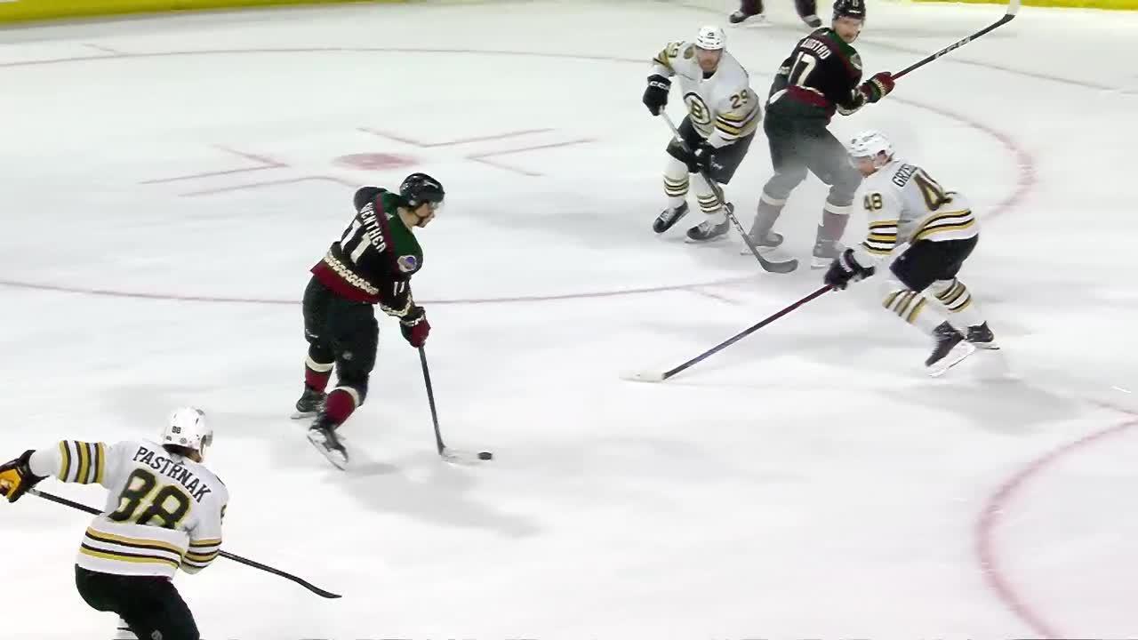 BOS@ARI: Guenther scores goal against Linus Ullmark | NHL.com