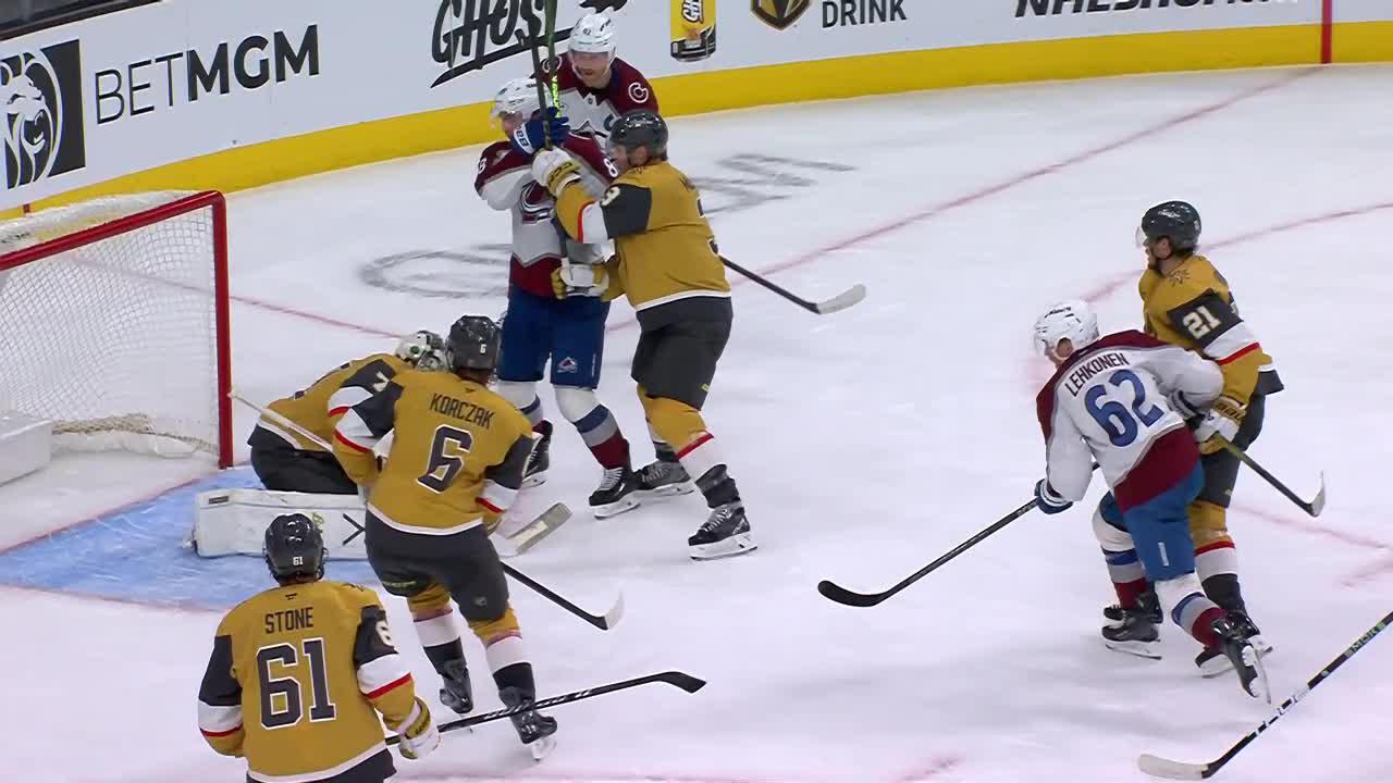 COL@VGK: Lehkonen marque un but contre Carter Hart | LNH.com