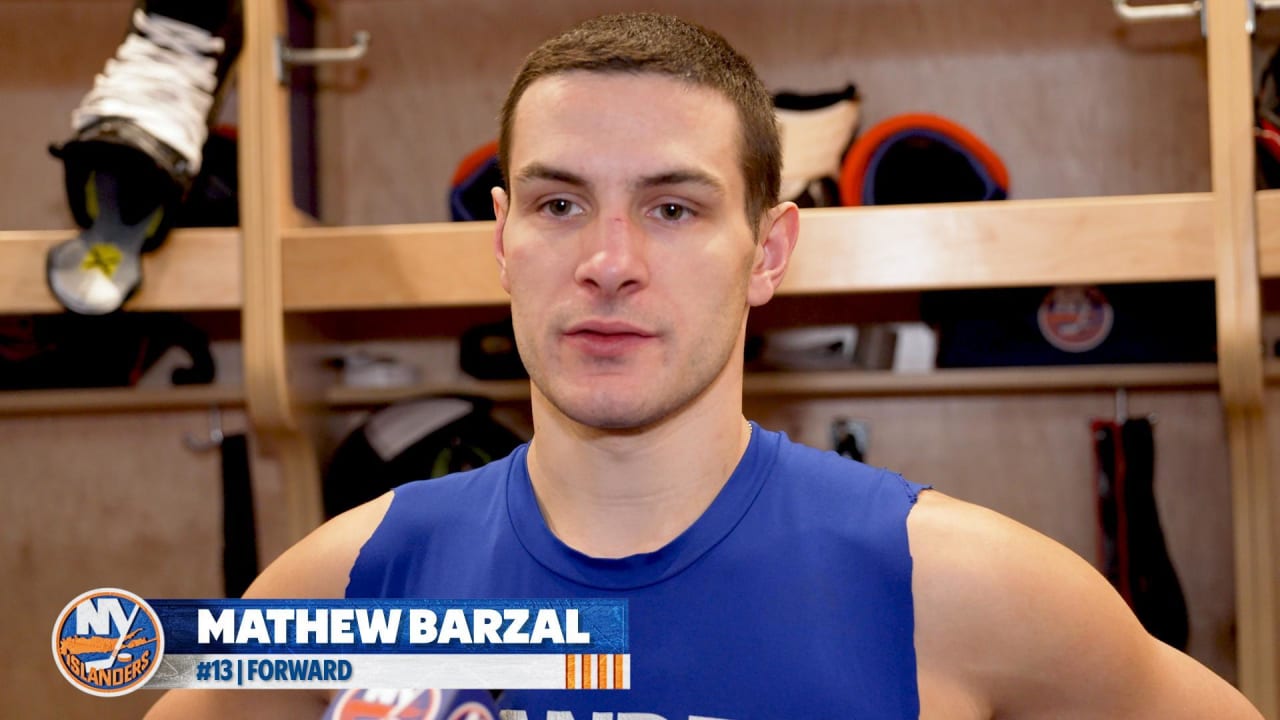 NYI vs CBJ 1/20: Mathew Barzal | New York Islanders