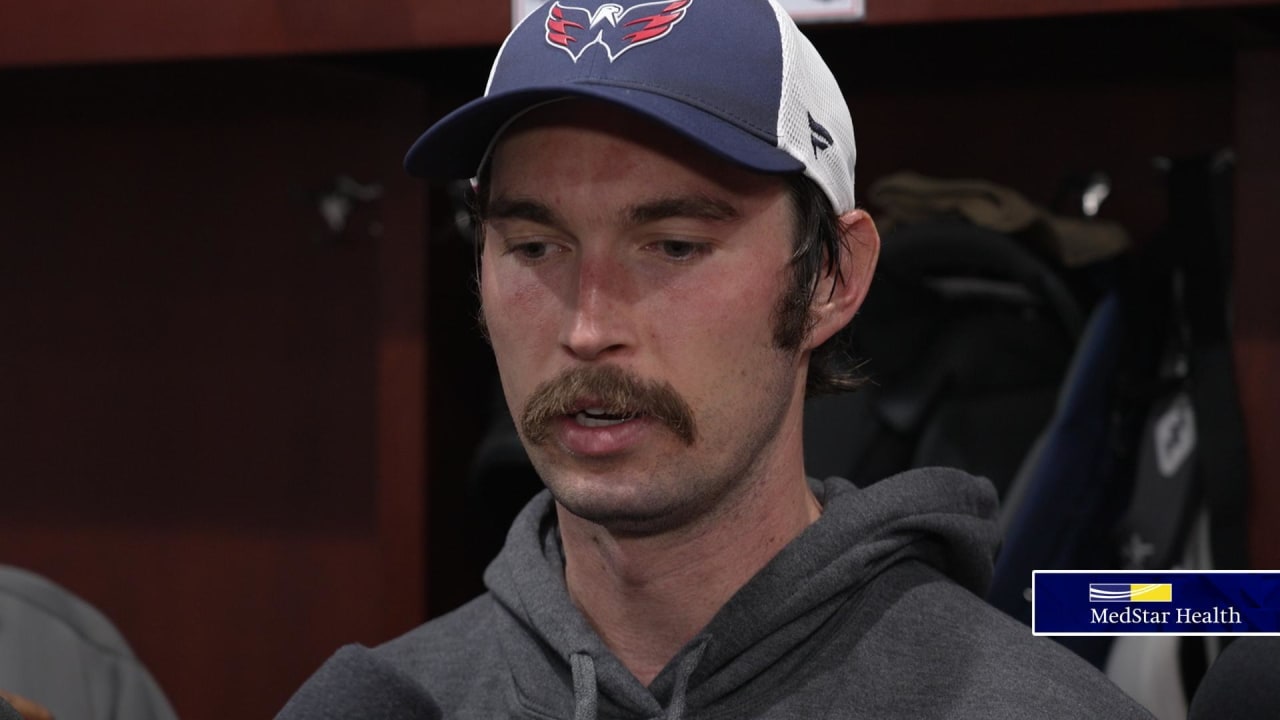 Charlie Lindgren | Postgame | Washington Capitals