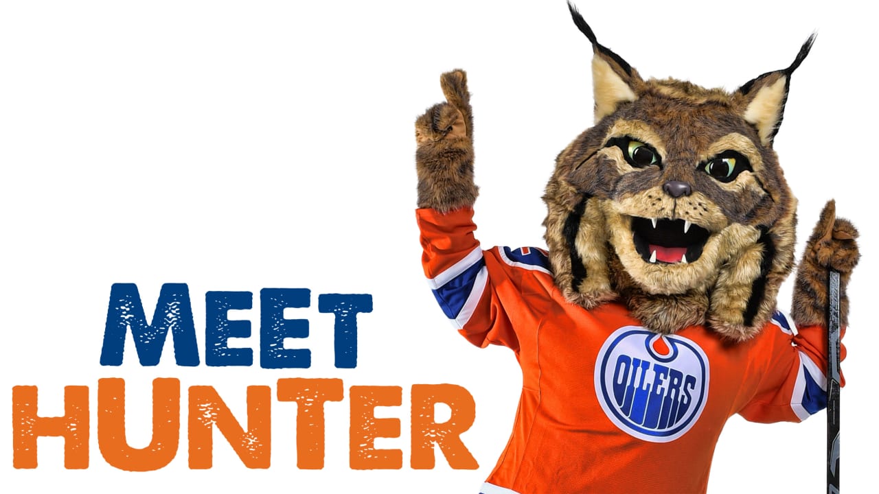 Les Oilers dévoilent leur nouvelle mascotte, Hunter | LNH.com