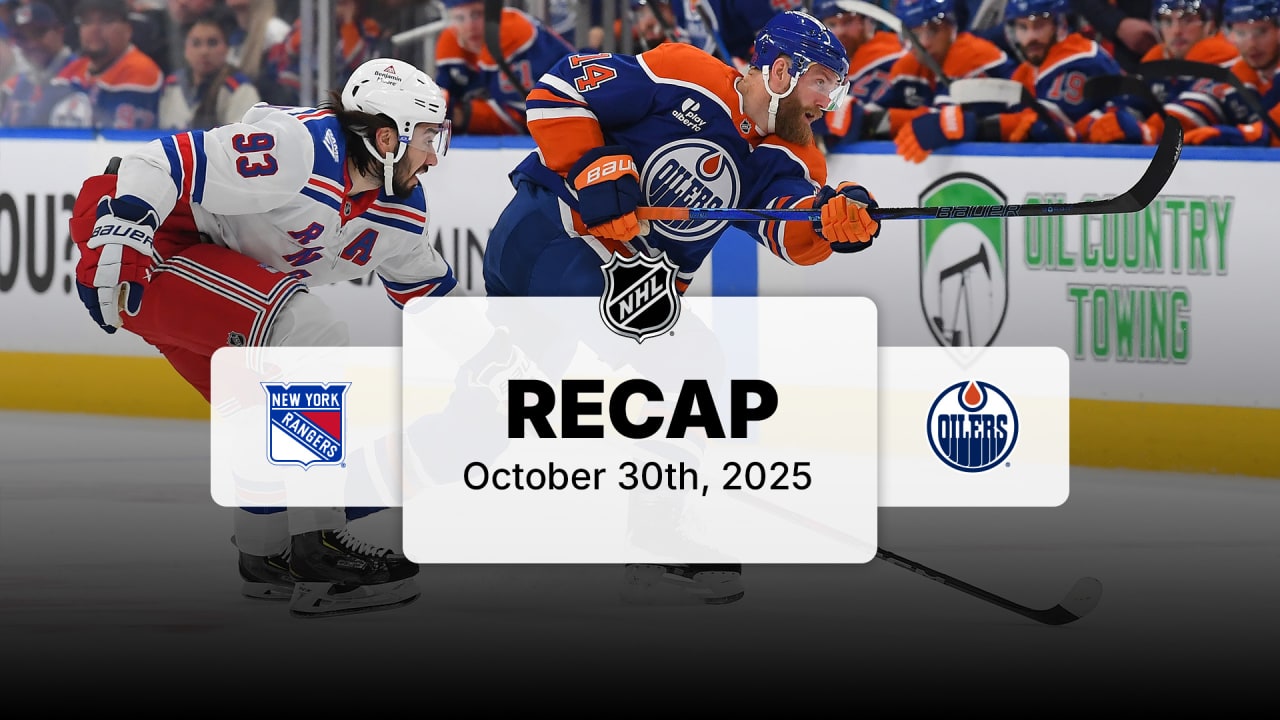 NYR at EDM | Recap | NHL.com