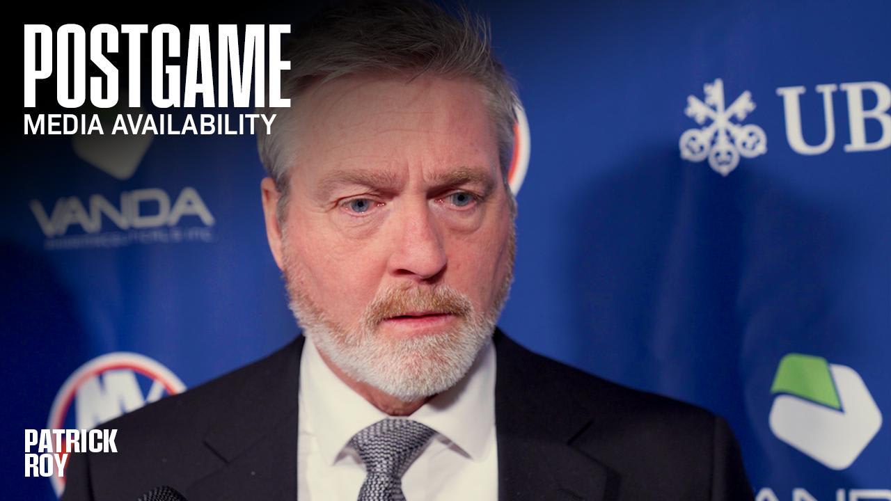 NYI 4 vs MIN 3 (OT): Patrick Roy | New York Islanders