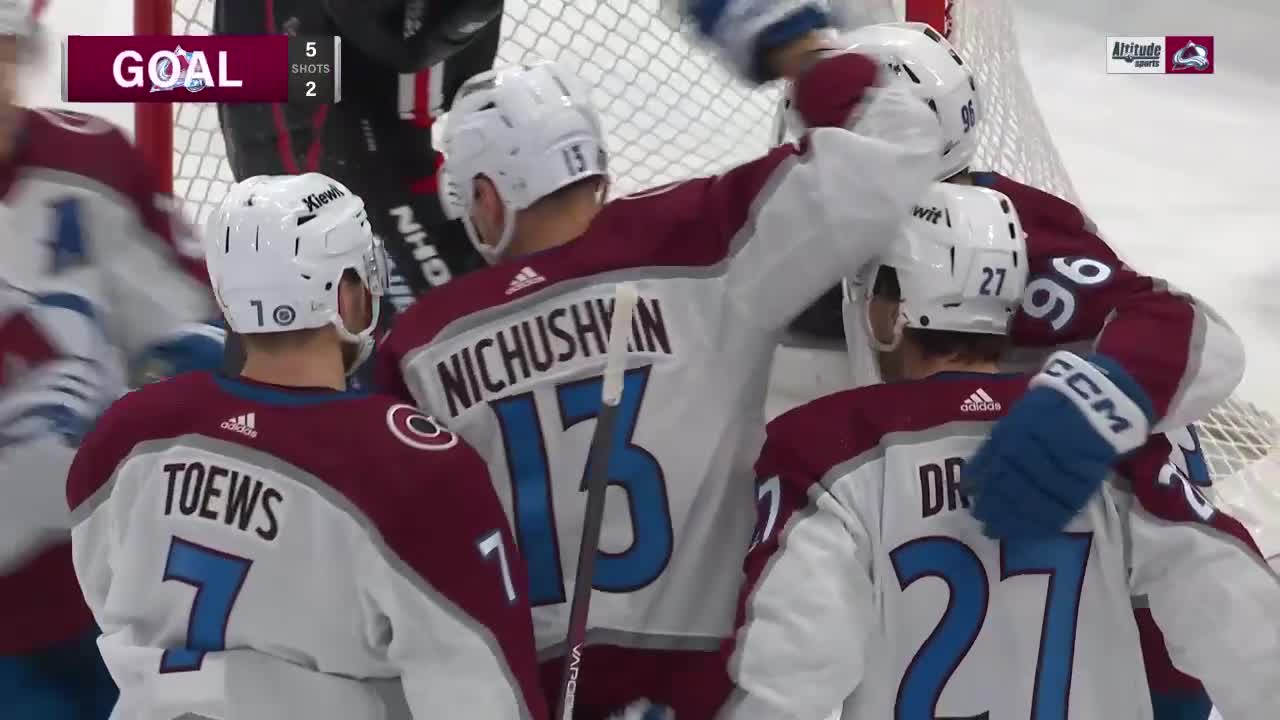 Nichushkin ties it with PPG | NHL.com