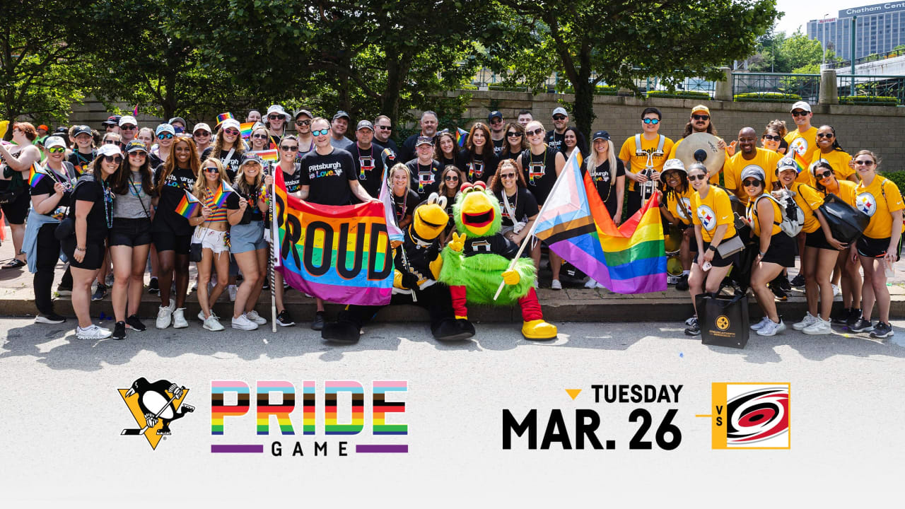 Penguins to Host Pride Game on March 26 | Pittsburgh Penguins