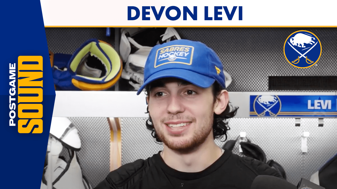 Levi Postgame vs. TBL | Buffalo Sabres