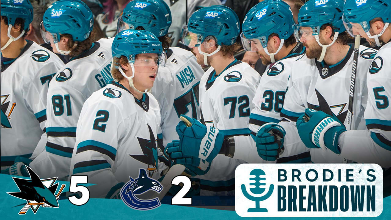 Brodie’s Breakdown at VAN (1/27) | San Jose Sharks