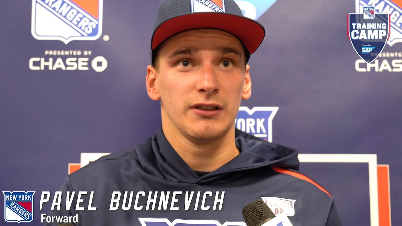 Post-Practice: Buchnevich | New York Rangers