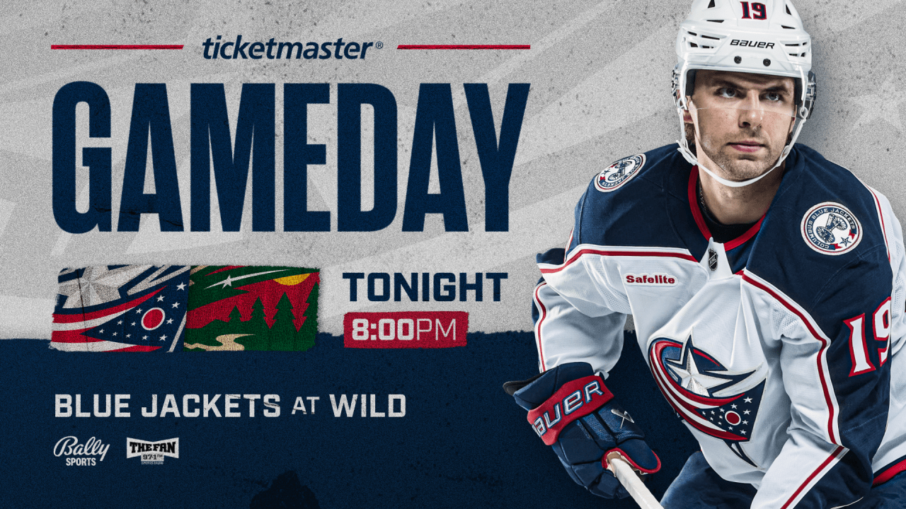 PREVIEW: Blue Jackets kick off campaign vs. Wild | Columbus Blue Jackets
