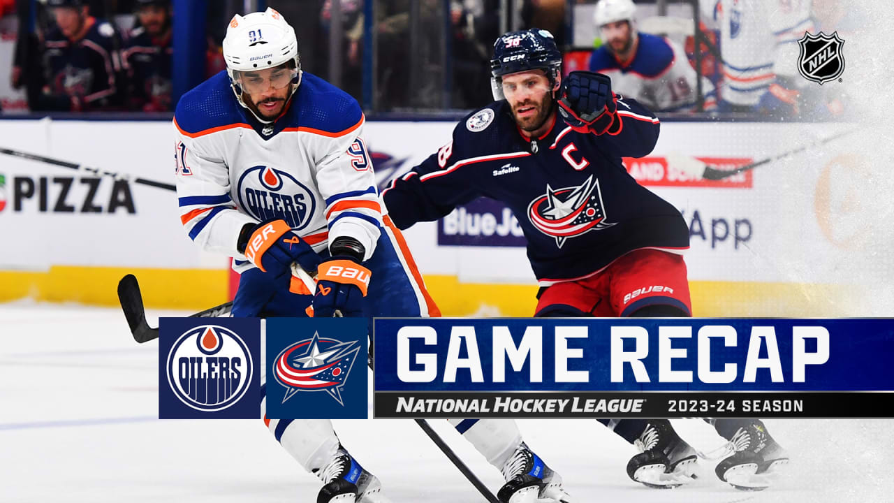 McDavid reaches 100 points in Oilers loss to Blue Jackets | NHL.com
