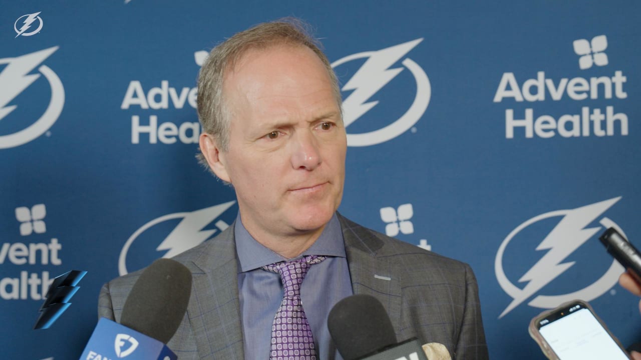 Jon Cooper | Postgame at Edmonton | Tampa Bay Lightning