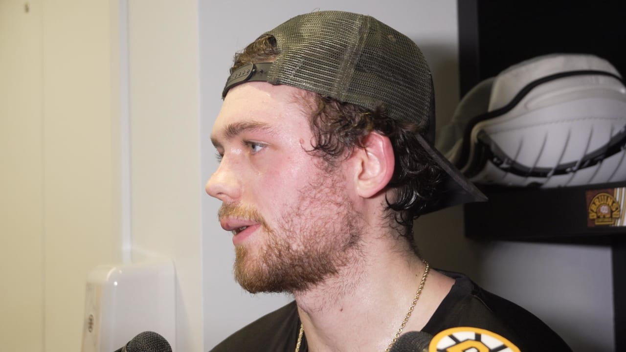 Locker Room Raw: Johnny Beecher | Boston Bruins