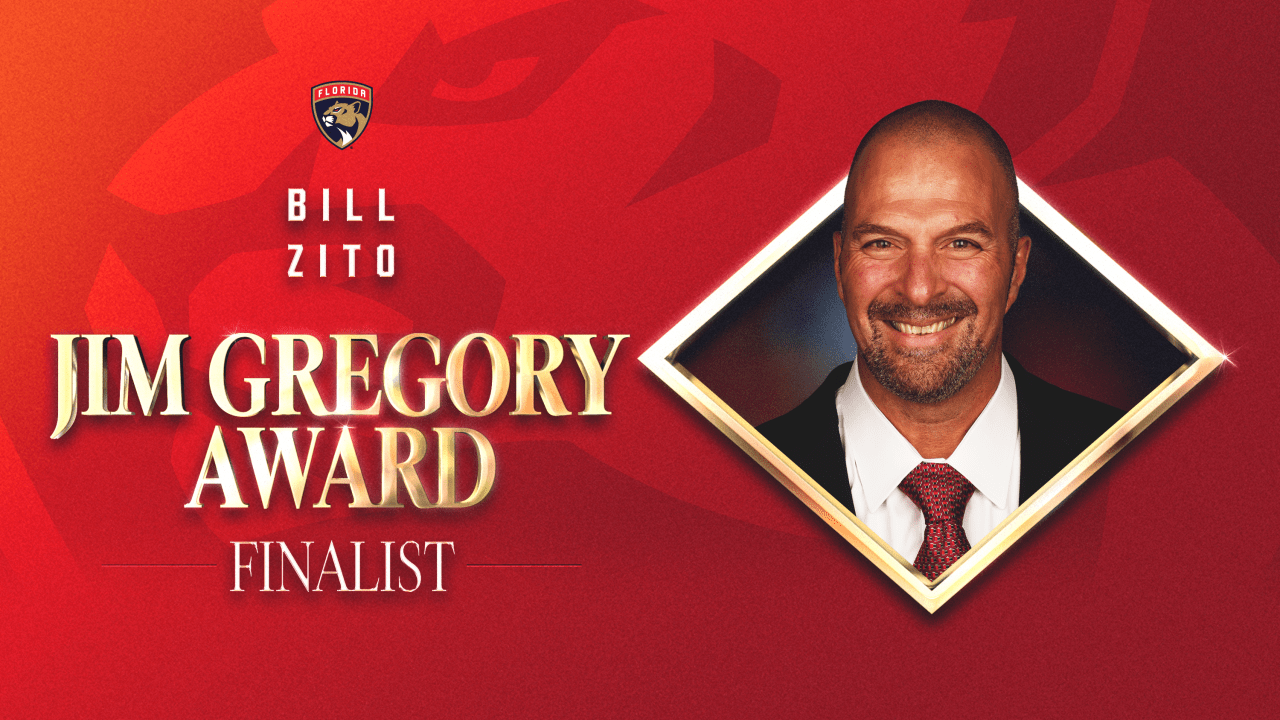 Florida Panthers President of Hockey Ops. & General Manager Bill Zito ...