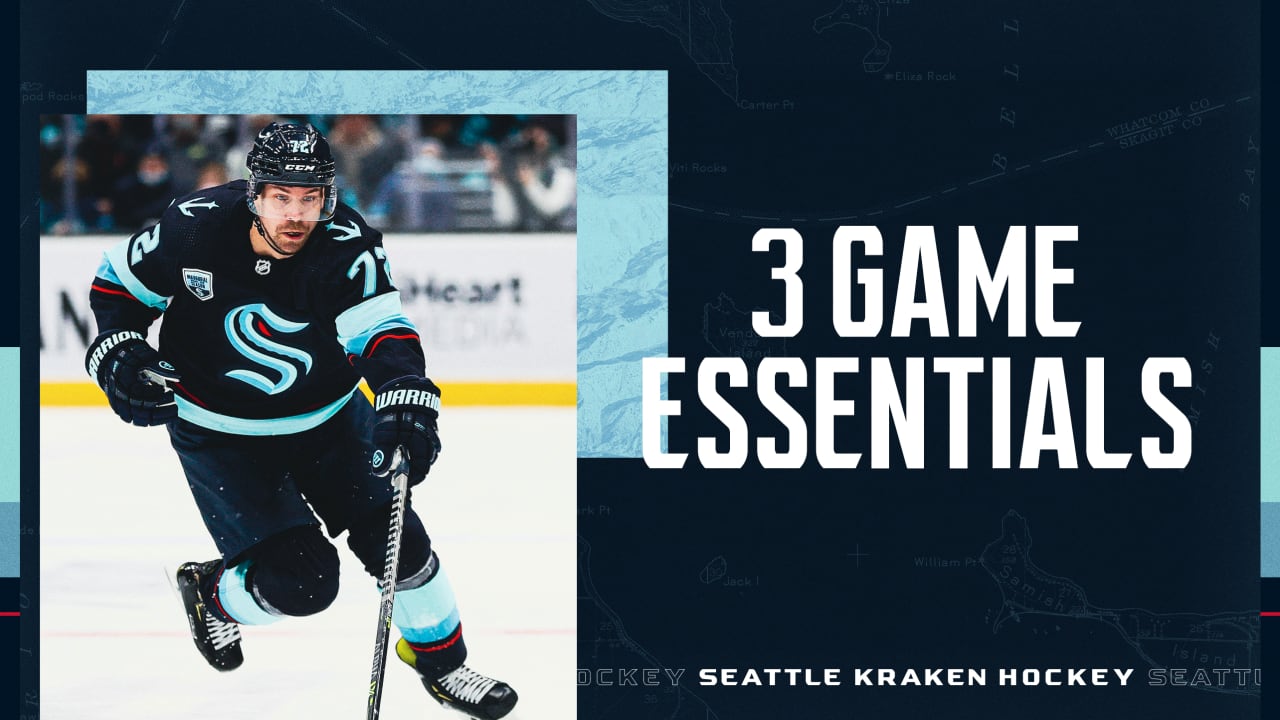 3 Game Essentials | Kraken vs. Oilers | Dec. 3 | Seattle Kraken