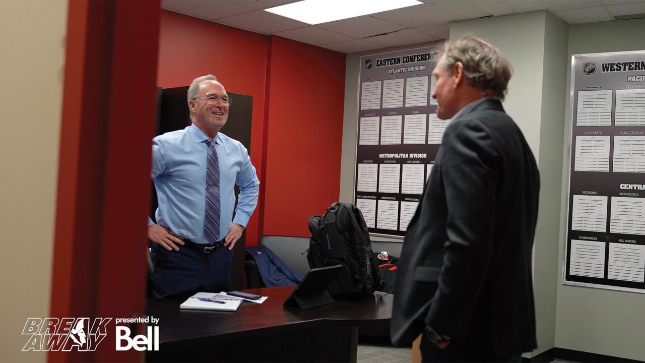 Dave Poulin's first day | Ottawa Senators