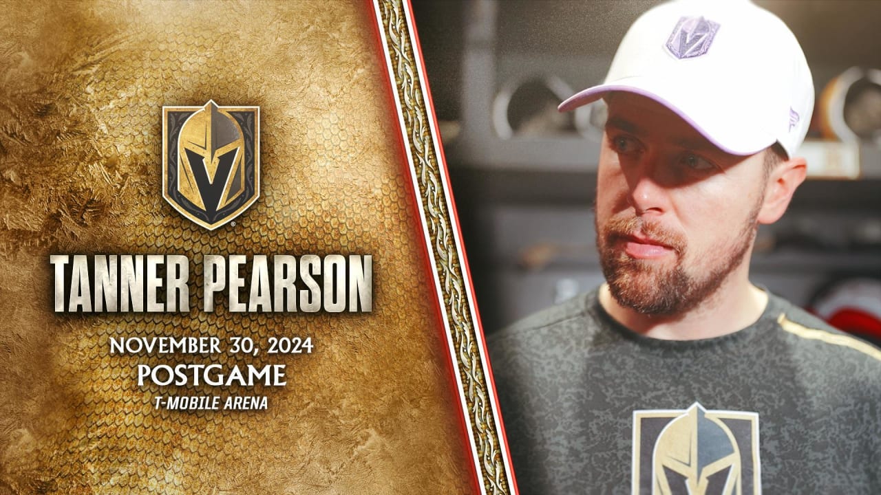 Tanner Pearson Postgame 11/30 | Vegas Golden Knights