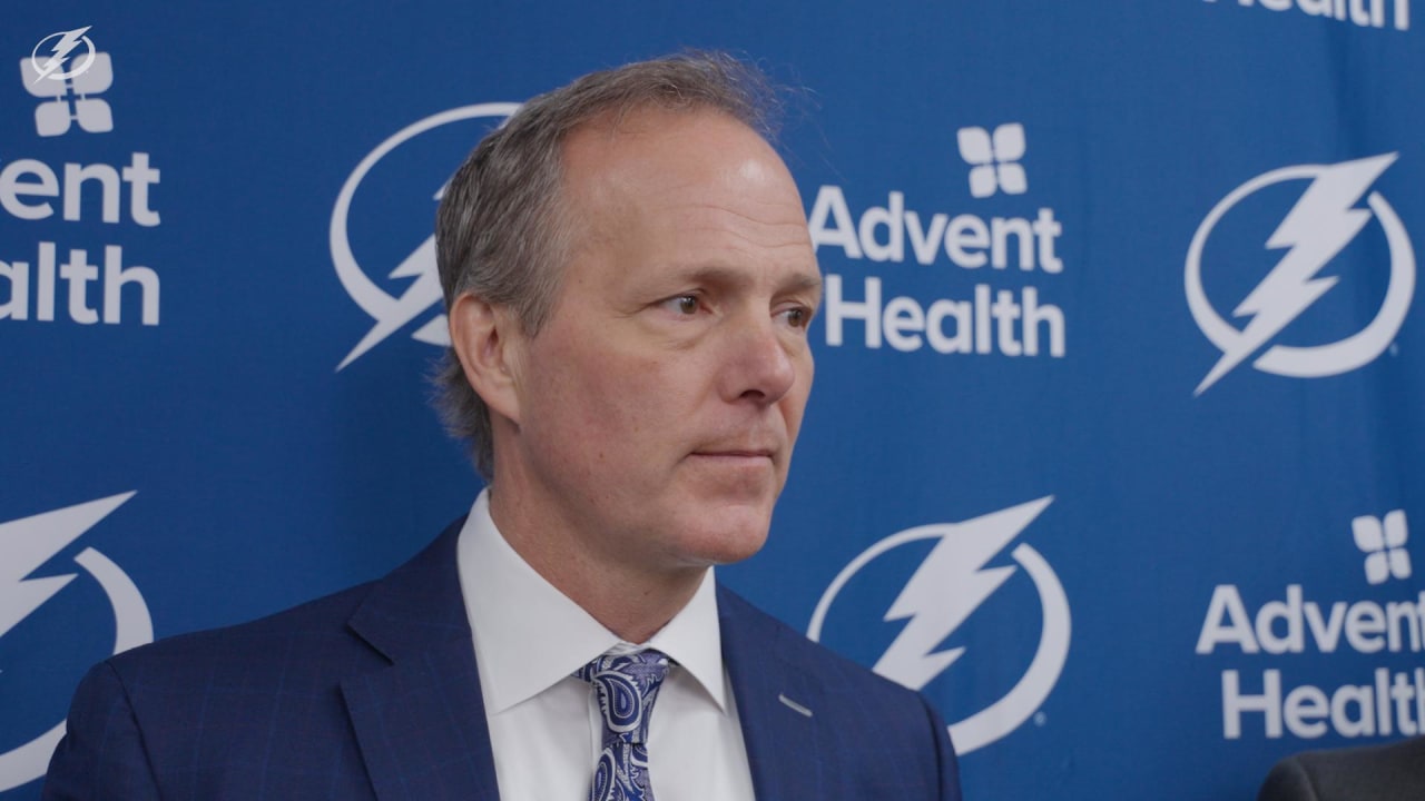 Jon Cooper | Postgame at Carolina Hurricanes | Tampa Bay Lightning