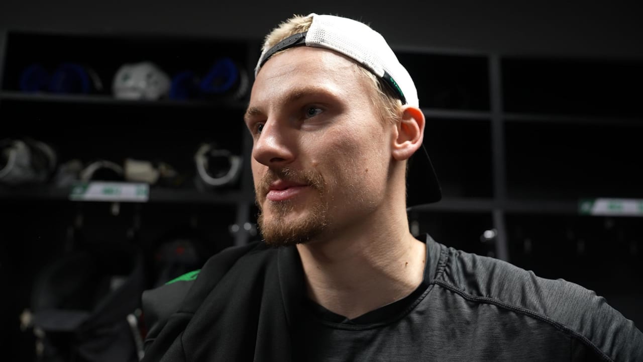 DAL@LAK Pregame: Roope Hintz | Dallas Stars