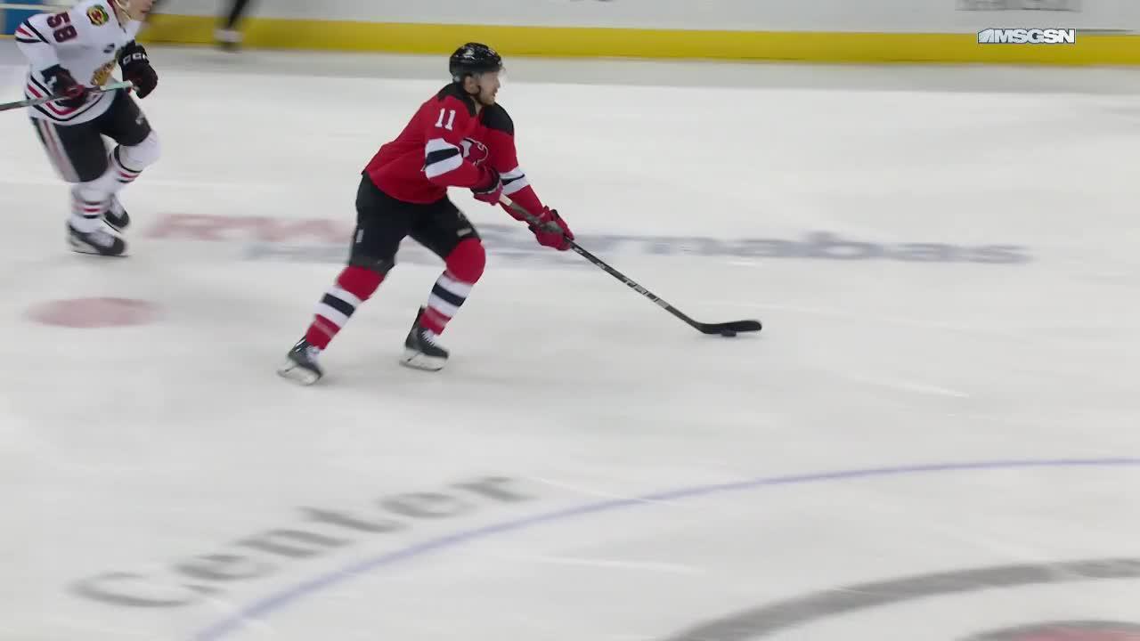 CHI@NJD: Nemec scores goal against Arvid Soderblom | New Jersey Devils