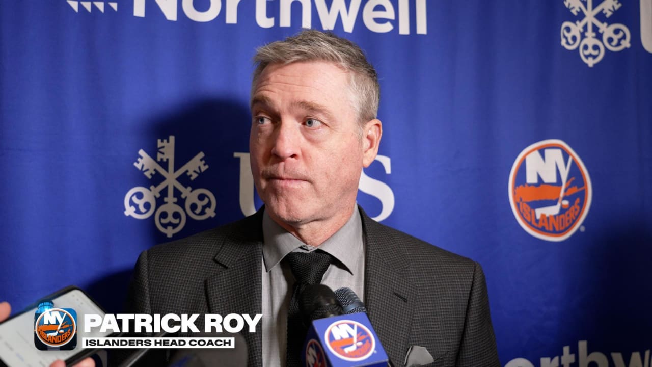 NYI 6 at ANA 1: Patrick Roy | New York Islanders
