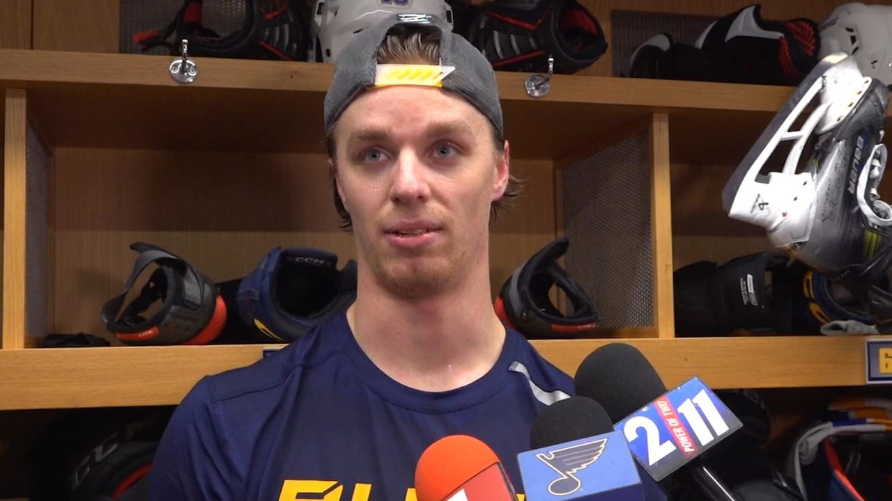 Leo Loof on call-up to Blues | St. Louis Blues