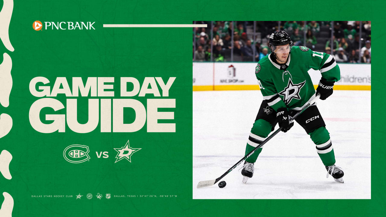 Game Day Guide: Stars vs Canadiens | Dallas Stars