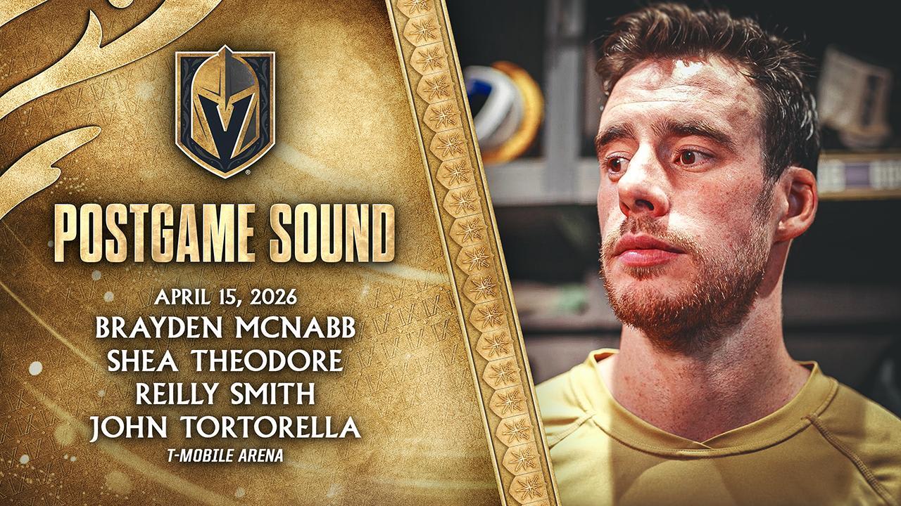 POSTGAME SOUND: McNabb, Theodore, Smith & Tortorella | Vegas Golden Knights