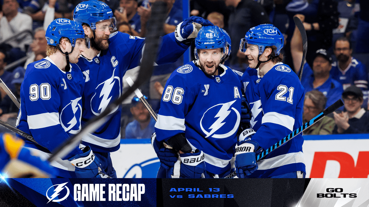 Recap: Lightning 7, Sabres 4 | Tampa Bay Lightning