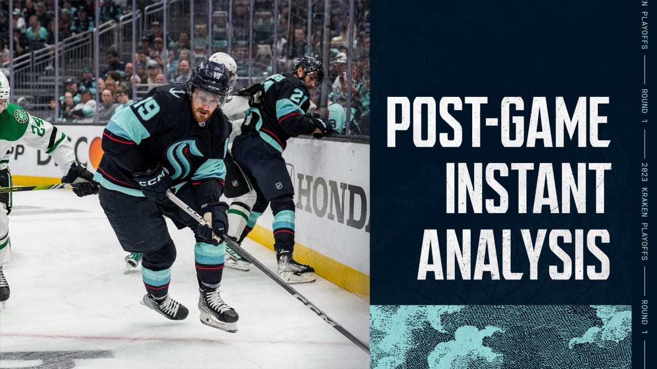 Post-Game Instant Analysis: Dallas at Seattle | Game 6 | Seattle Kraken