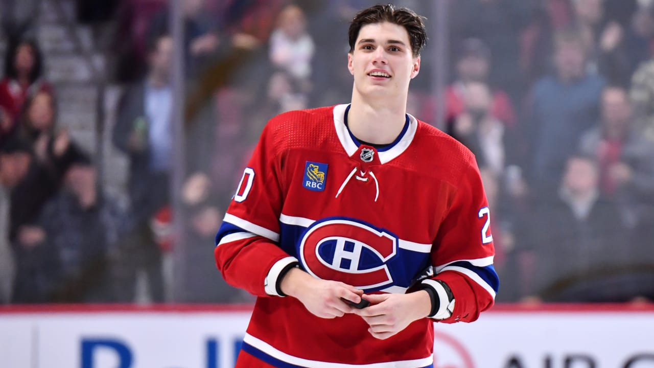 Juraj Slafkovsky out with upper-body injury | Montréal Canadiens