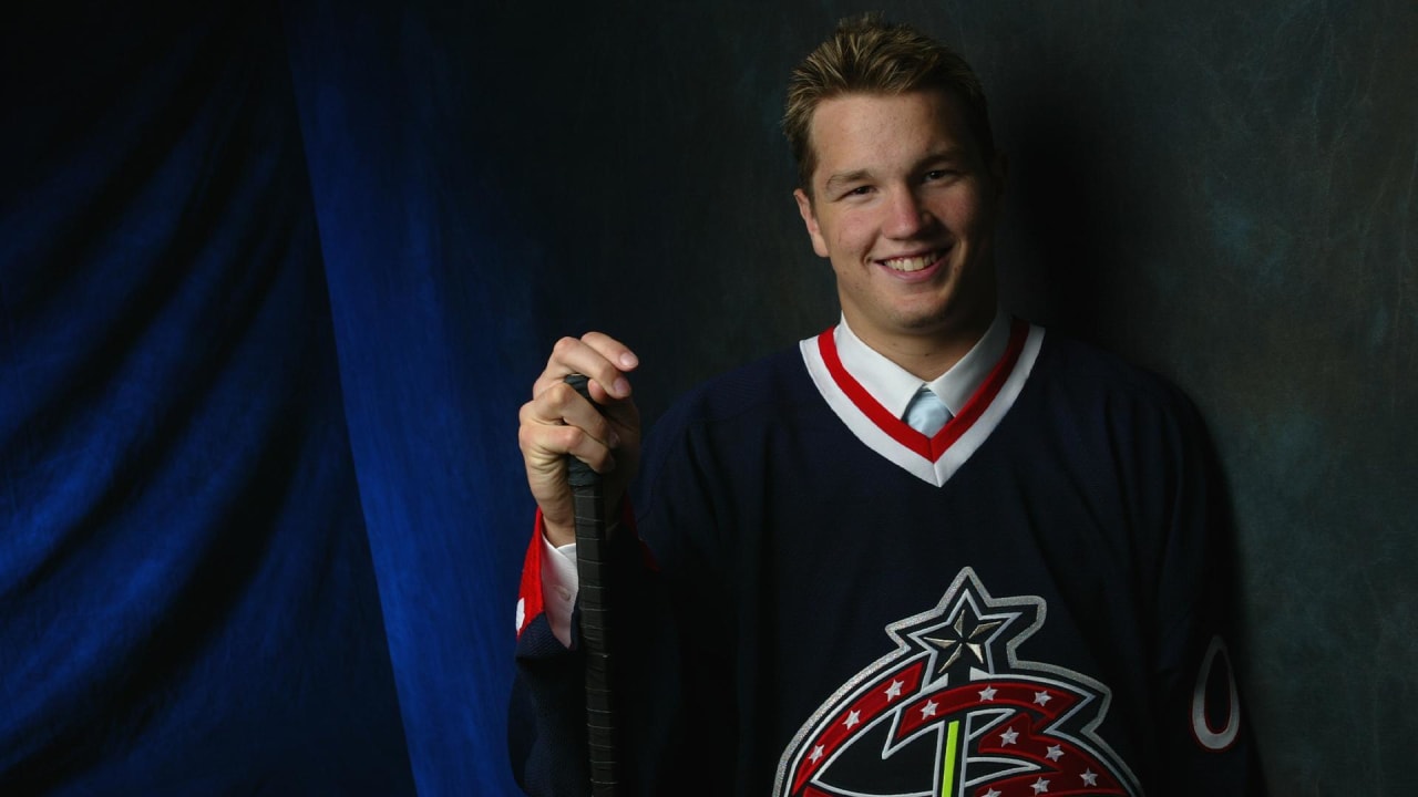 Blue Jackets Select Rick Nash with the Number 1 Pick in the 2002 NHL ...