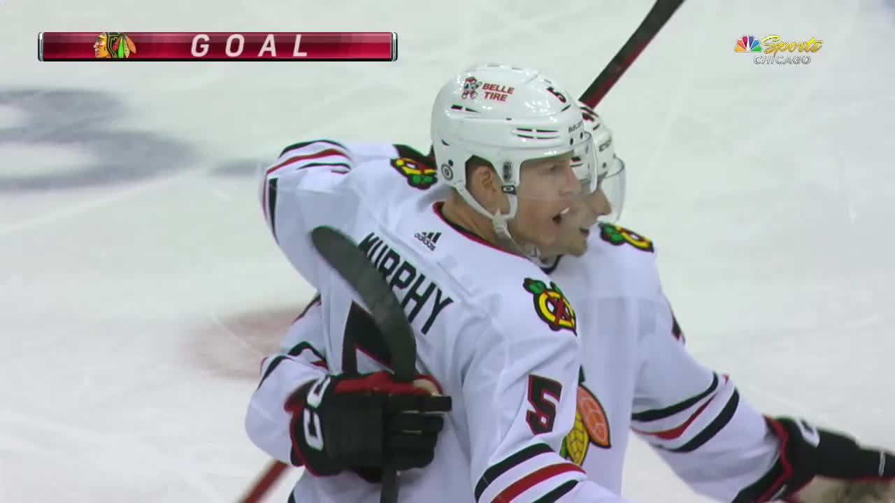 Murphy strikes first | Chicago Blackhawks
