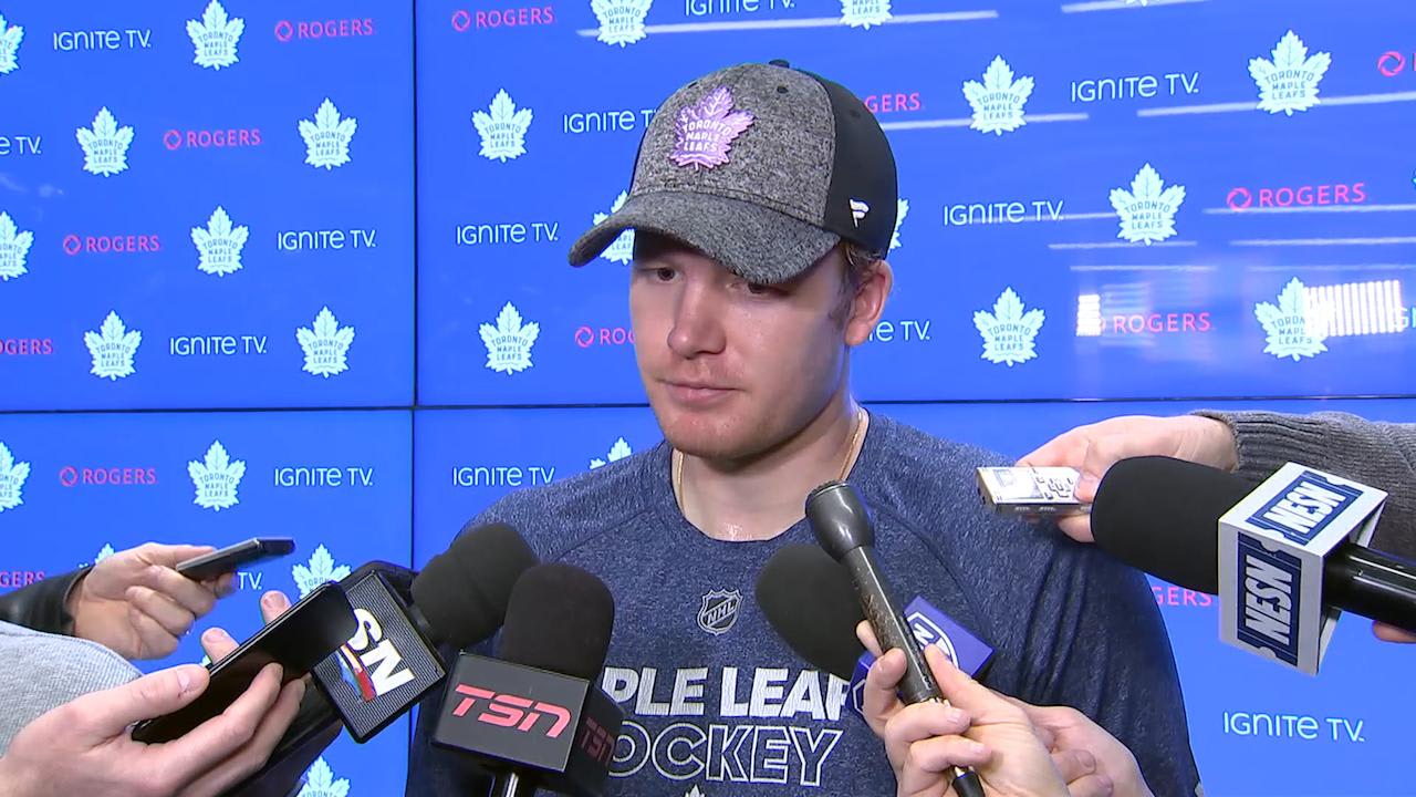 Leafs Morning Skate: Andersen | Toronto Maple Leafs