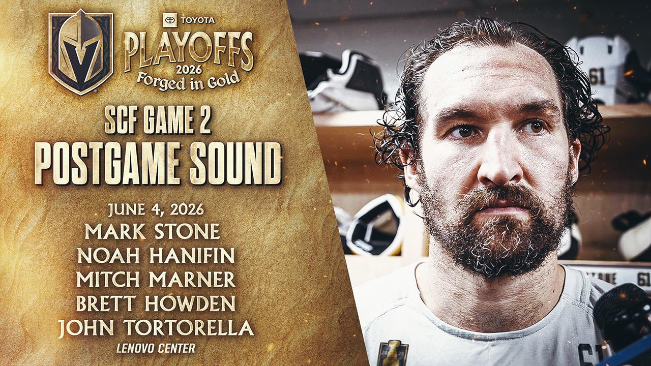 Stanley Cup Final Game 2 Postgame Sound | Vegas Golden Knights