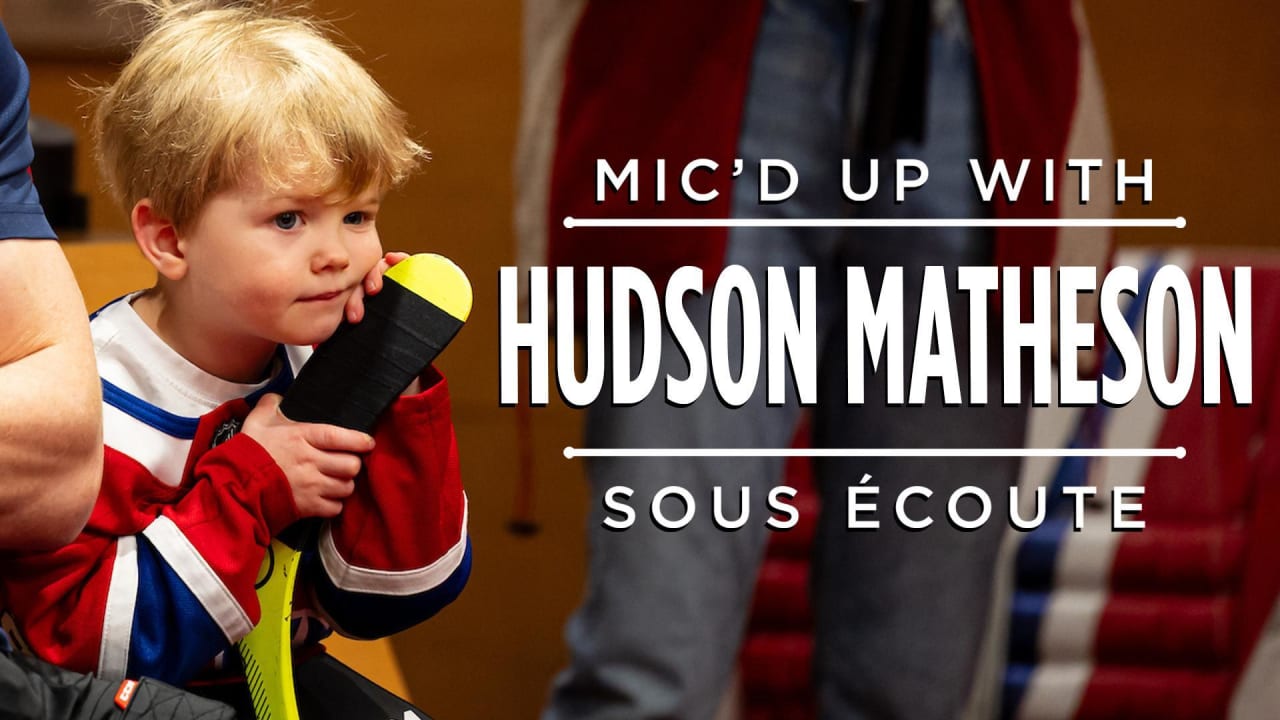 Mic'd up: Hudson Matheson | Montréal Canadiens