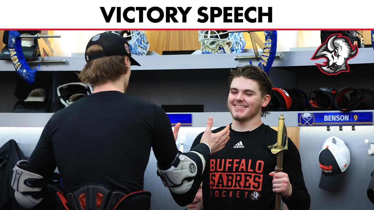 Victory Speech | Buffalo Sabres