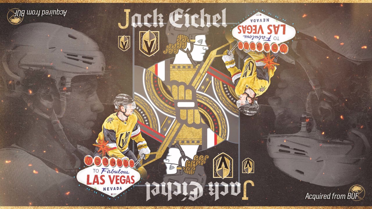 Vegas Golden Knights Acquire Forward Jack Eichel from the Buffalo ...